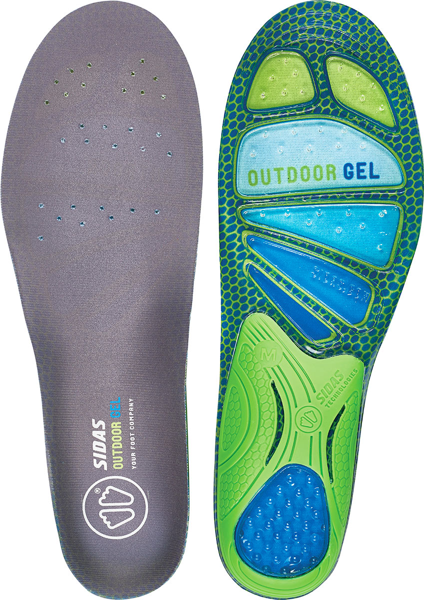 Gel insole specially designed for hiking – Sidas.com